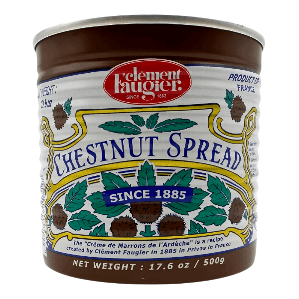 Clement Faugier Spreadable Brown Chestnut Sweetened Puree, 500 g ...