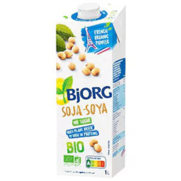 Bjorg Plain Soy Milk Sugar Free, 1L (Soja Nature) – WesleysOnline.com
