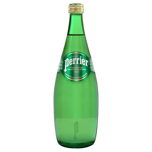 Perrier Sparkling Water Glass Bottle, 750 ml – WesleysOnline.com