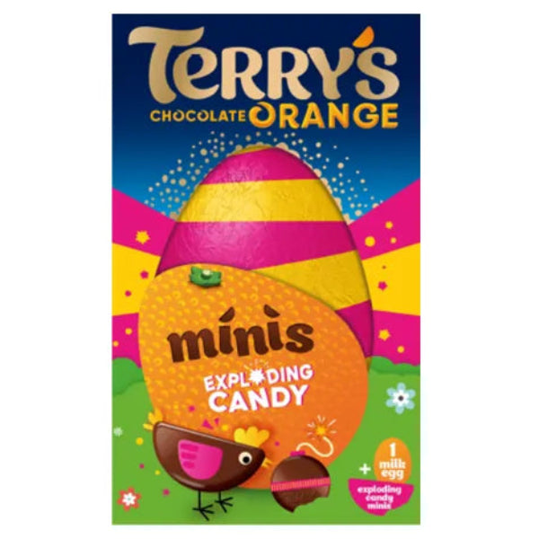 Terry's Chocolate Orange Minis Egg With Exploding Candy, 90 g ...