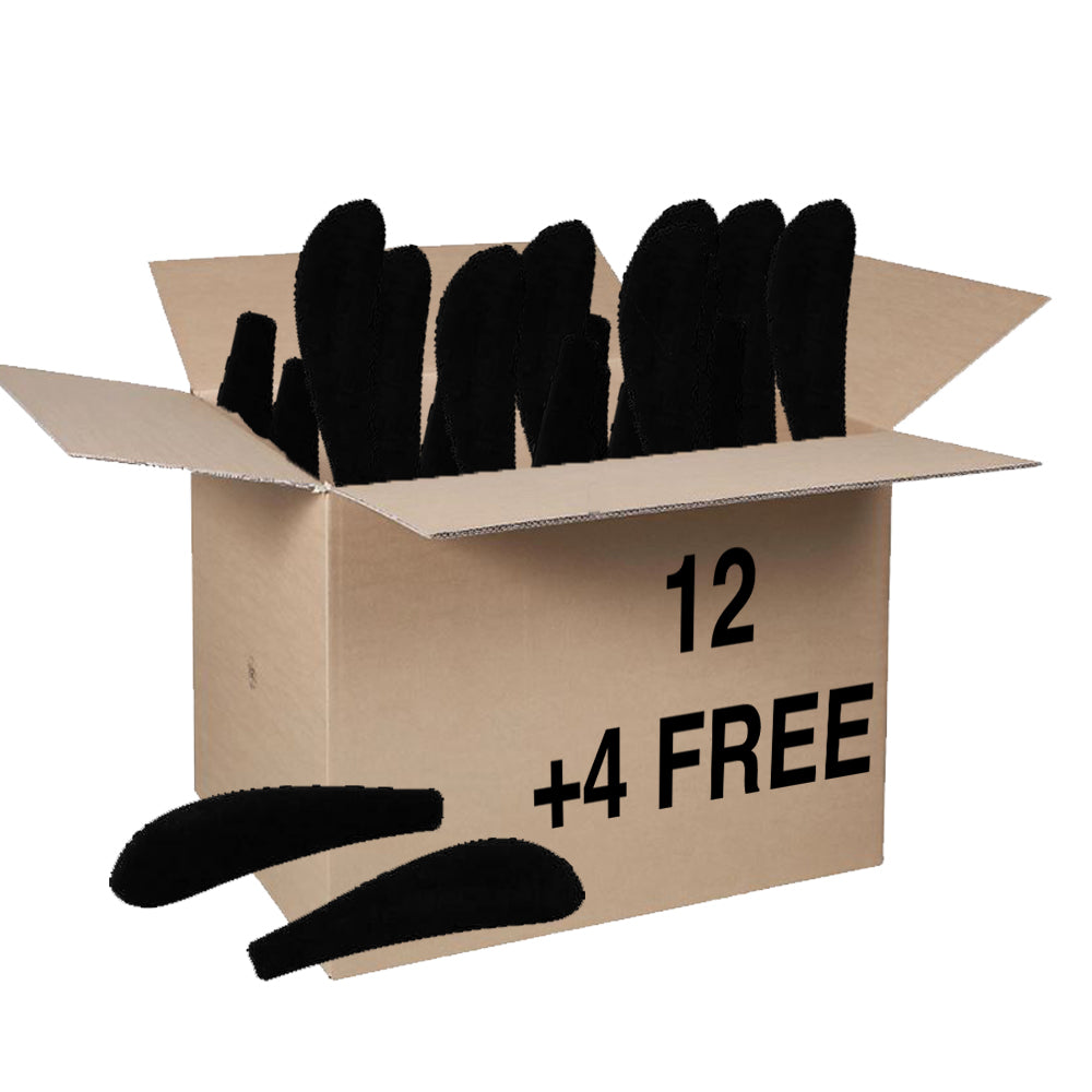 Honey Can Do Velvet Shoulder Savers Black, 12x2 Pk – WesleysOnline.com