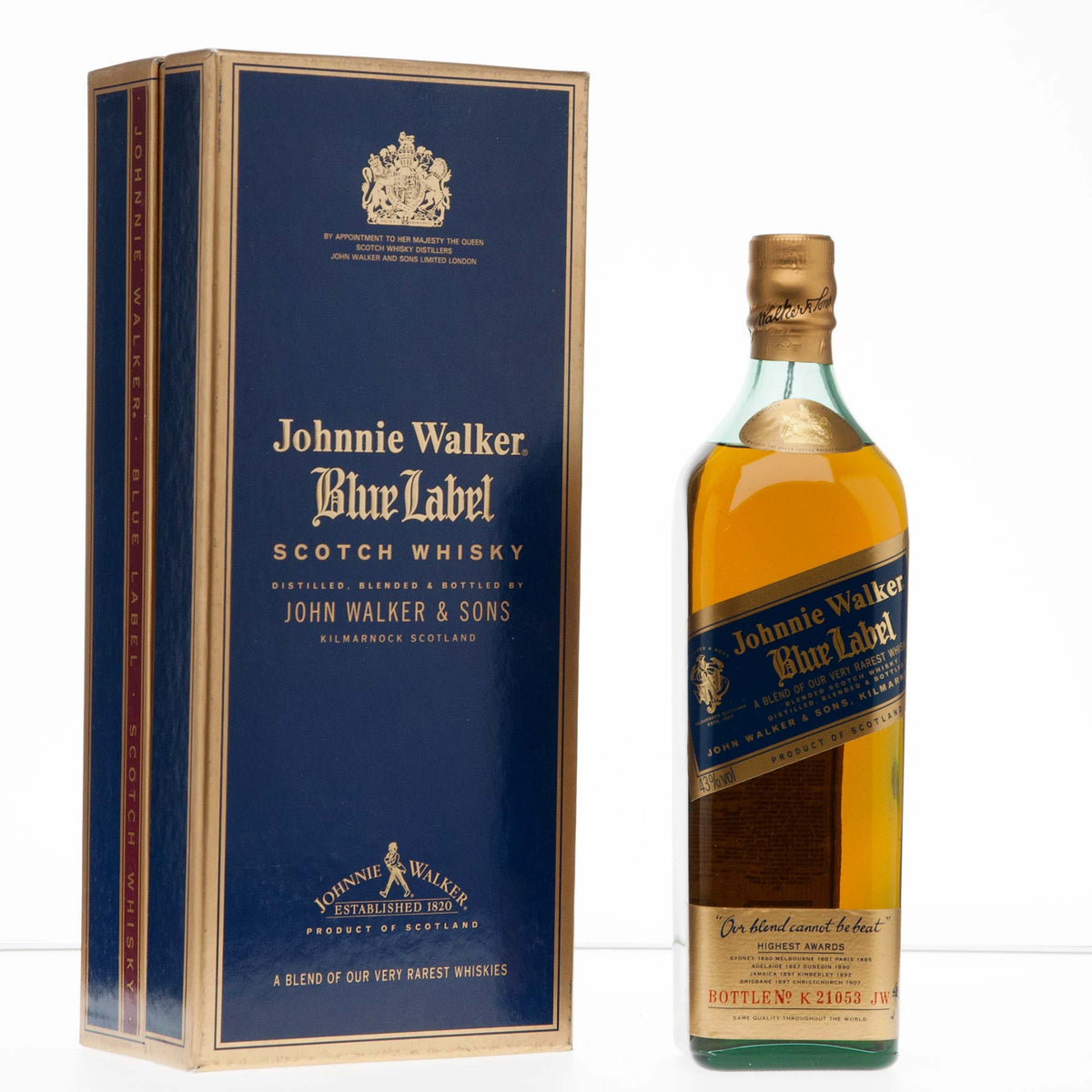 Johnnie Walker Blue Label, 75 cl – WesleysOnline.com