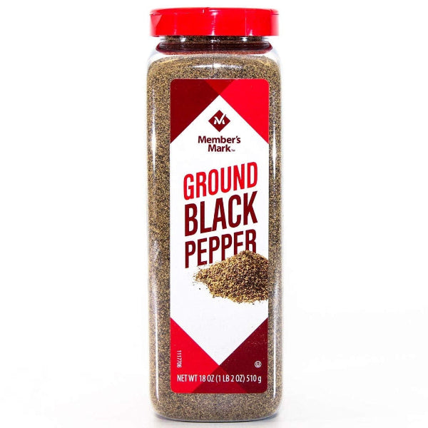 Member's Mark Ground Black Pepper 18 oz – WesleysOnline.com