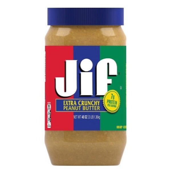 Jif Extra Crunchy Peanut Butter, 48 oz – WesleysOnline.com
